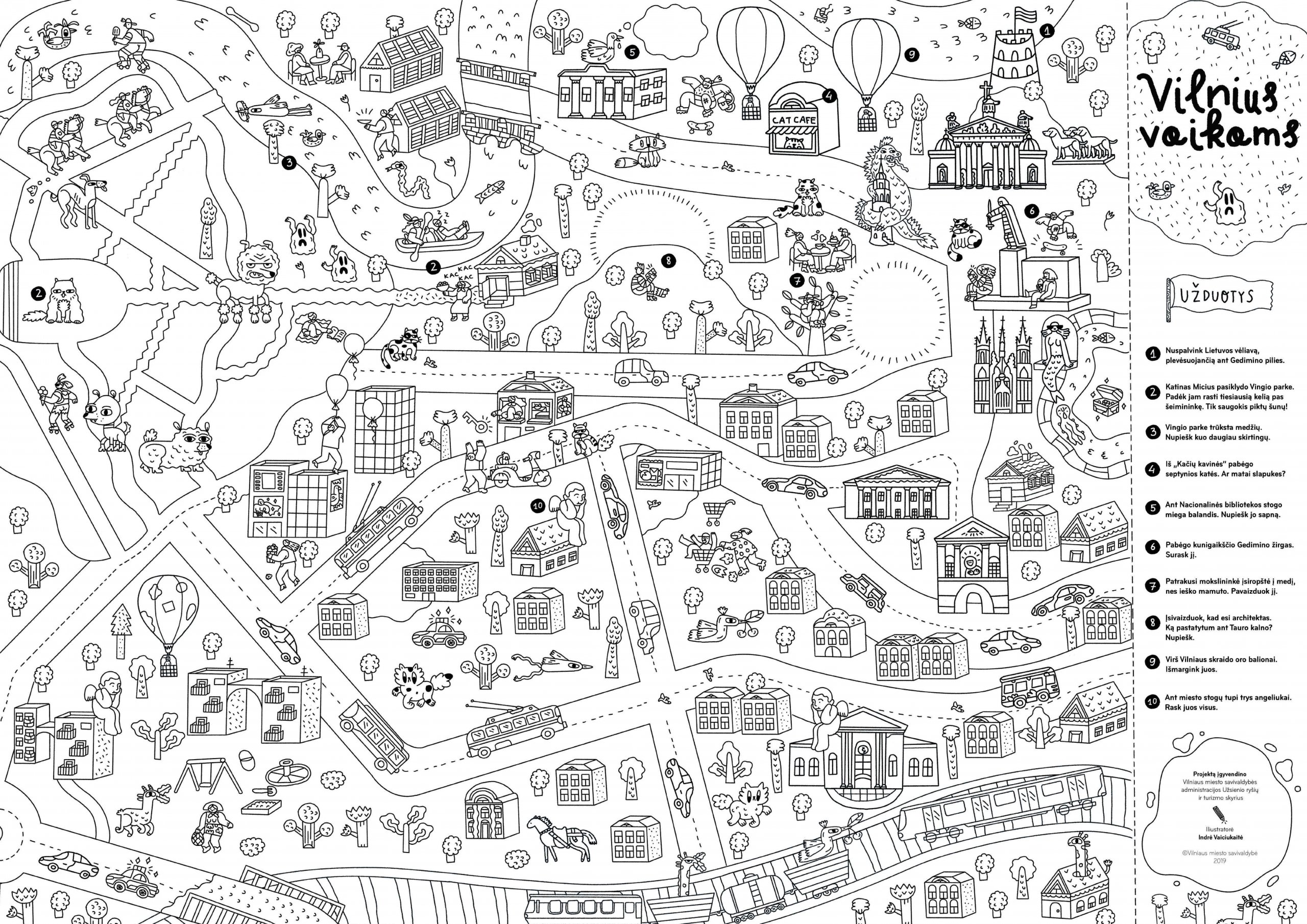 Nuspalvink Vilnių • Neakivaizdinis Vilnius